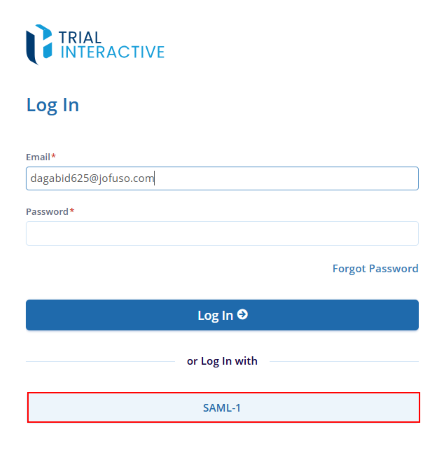 SAML Login