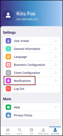 In-App Notification Function