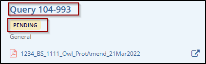 Steps to perform action on Pending, Respond, and Resolve Queries