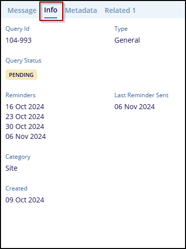 Steps to perform action on Pending, Respond, and Resolve Queries