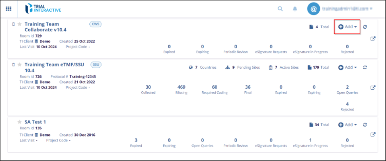 Import Documents to a Room